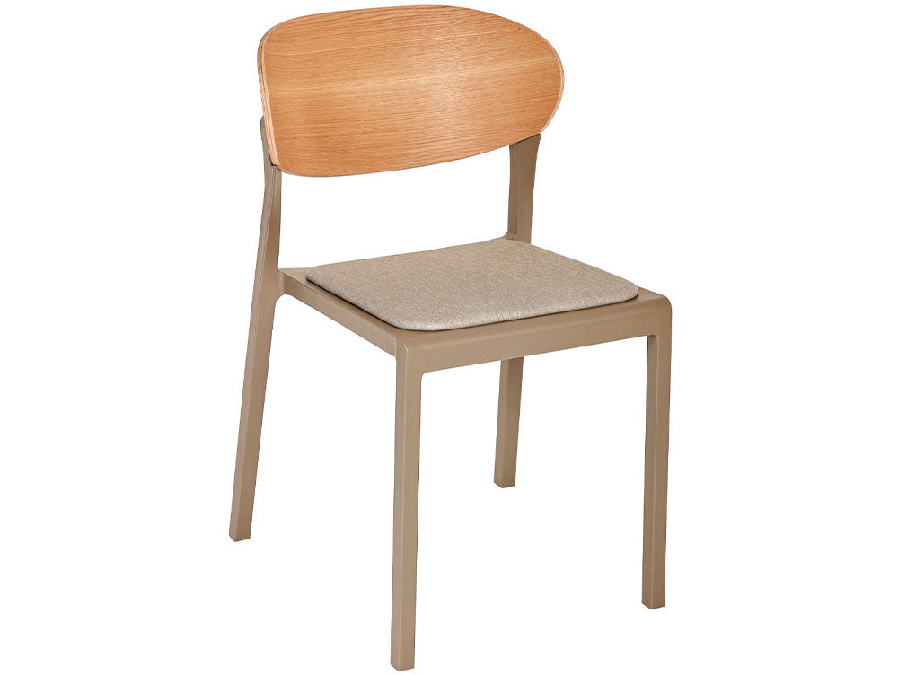 Bake Timber Upholstered Chair – furnitureoptionsperth