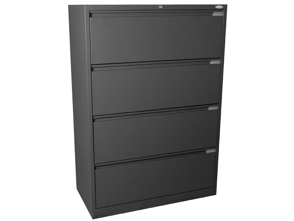 Lateral 4 Door Filing Cabinet – furnitureoptionsperth