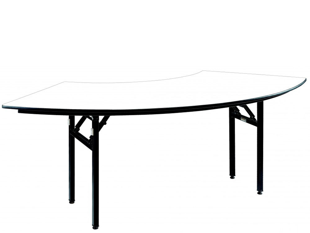 Crescent Folding Table – furnitureoptionsperth