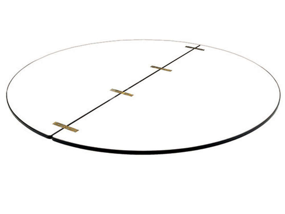 Round Folding Table Overlay – furnitureoptionsperth